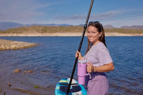 Stanley Quencher H2.0 Tumbler with Handle and Straw 30 oz | Flowstate 3-Position Lid | Cup Holder Compatible for Travel | Insulated Stainless Steel Cup | BPA-Free | Lilac