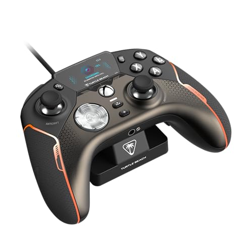 Turtle Beach Stealth Ultra High-Performance Wireless Gaming Controller Licensed for Xbox Series X|S, Xbox One, Windows PC & Android – LED Dashboard, Charge Dock, RGB Lighting, 30-Hr Battery, Bluetooth, Black