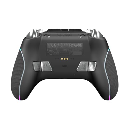 Turtle Beach Stealth Ultra High-Performance Wireless Gaming Controller Licensed for Xbox Series X|S, Xbox One, Windows PC & Android – LED Dashboard, Charge Dock, RGB Lighting, 30-Hr Battery, Bluetooth, Black