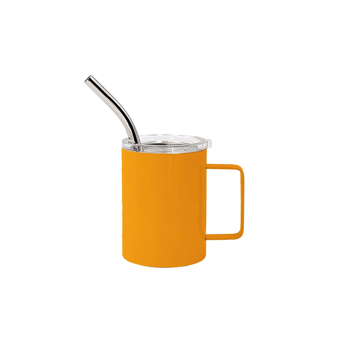 Siesta Drinkware - Mini Shot 3oz Mug Tumbler - Double wall Vacuum Insulated - Nonslip bottom - Stainless Steel Tumbler - Customizable (Neon Orange)
