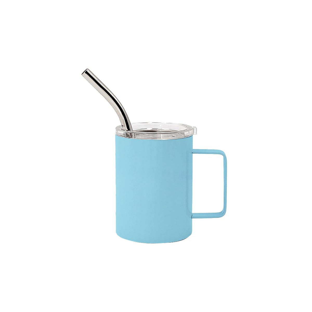 Siesta Drinkware - Mini Shot 3oz Mug Tumbler - Double wall Vacuum Insulated - Nonslip bottom - Stainless Steel Tumbler - Customizable (Light Blue)