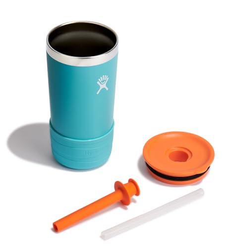 Hydro Flask Kids 12 Oz Tumbler With Straw And Boot Seaspray