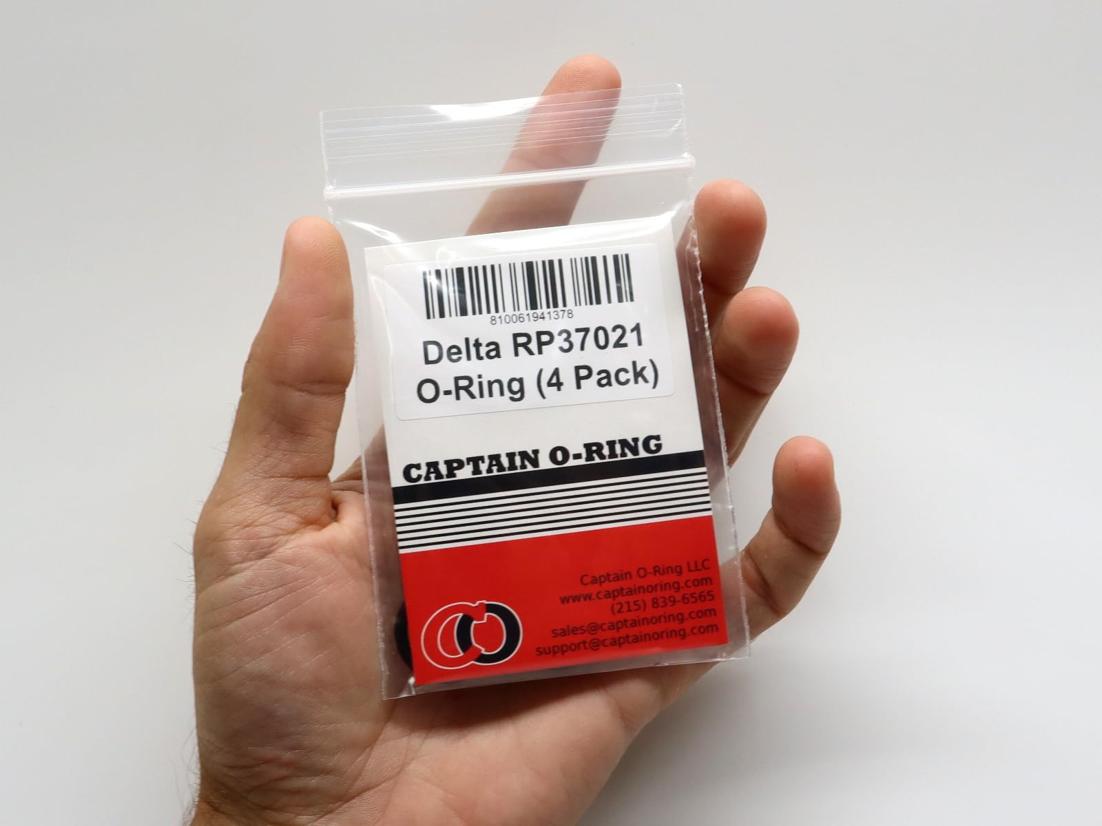 Captain O-Ring – Replacement RP37021 Orings for Delta Victorian Faucet (4 Pack)