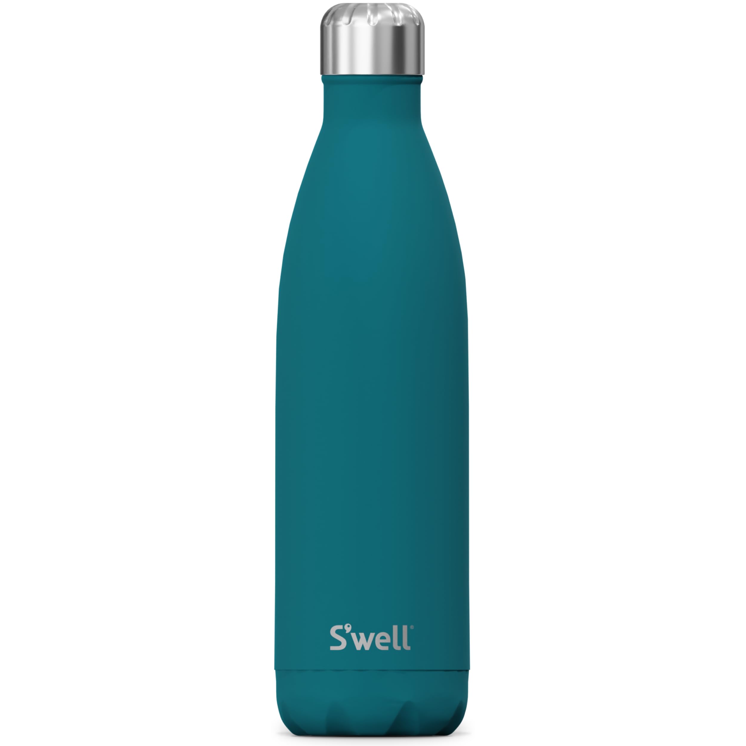 S'well Stainless Steel Water Bottle, 25oz, Peacock Blue, Triple Layered Vacuum Insulated Containers Keeps Drinks Cold for 48 Hours and Hot for 24, BPA Free, Perfect for On the Go