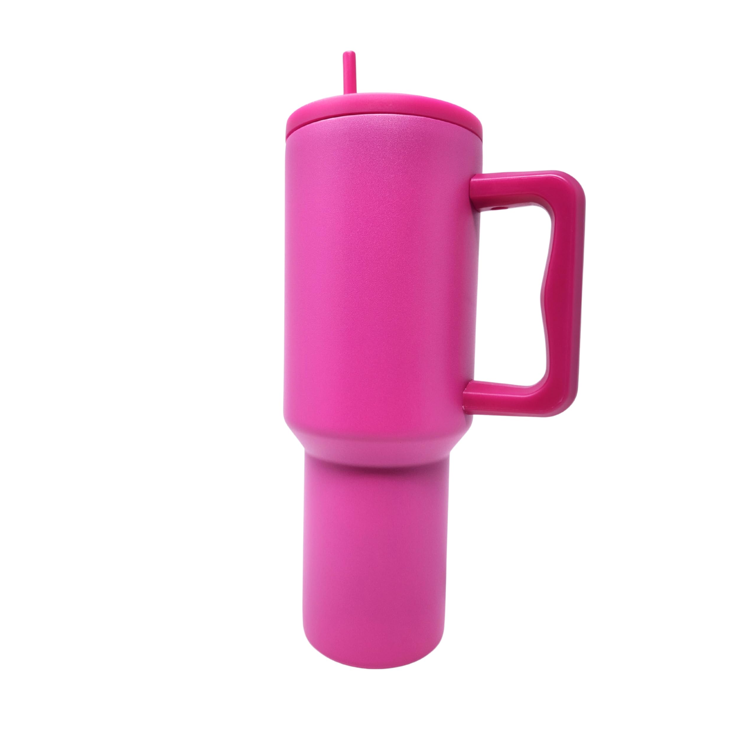 FTB Creative, Wander 40oz tumbler, Double Wall Stainless Steel, with Lid and Straw (Prickly Pear)