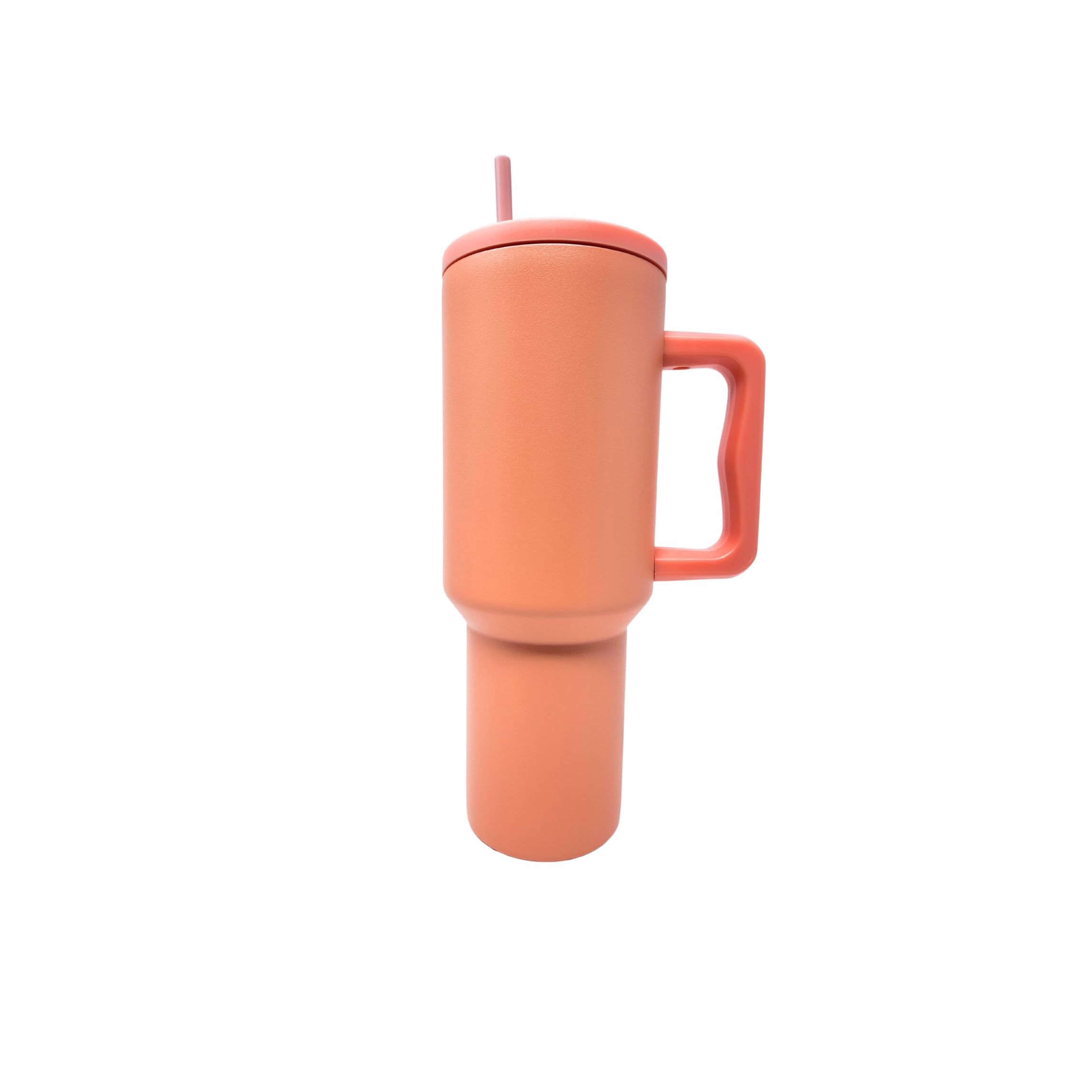 FTB Creative, Wander 40oz Tumbler, Double Wall Stainless Steel, with Lid and Straw (Melon)