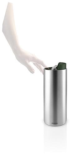 EVA SOLO | Urban To Go Cup recycled 12oz | Danish Design | Double Walled Thermo Cup with Vacuum | Recycled Steel | Emerald green