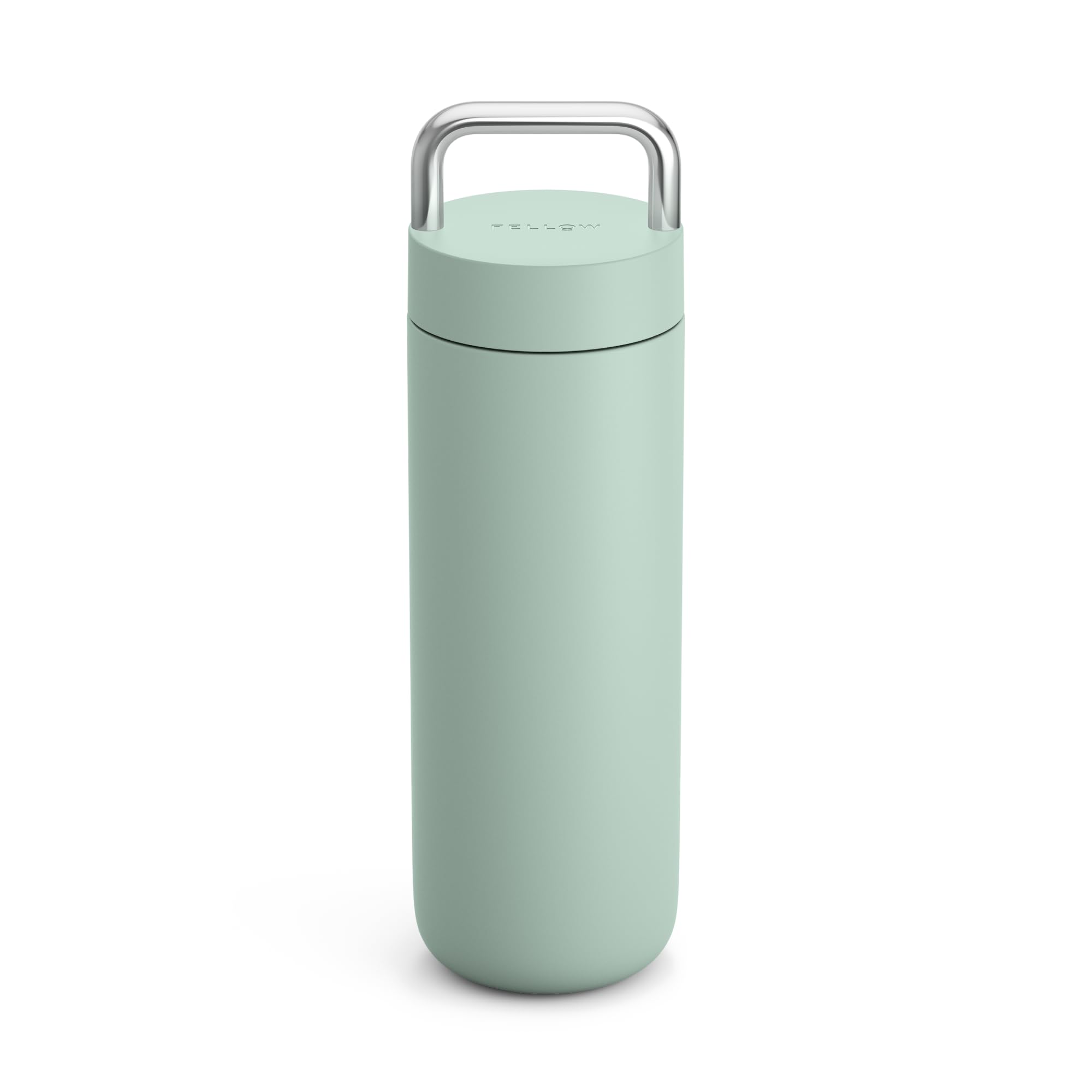 Fellow 20 oz Carter Carry Vacuum Insulated Tumbler for Water, Tea, Coffee, Smoothies, & more - Stainless Steel - Keeps Heat for 12 Hours/Stays Cold for 24 Hours-Leak-Proof Seal-Slim Width-Mint Chip