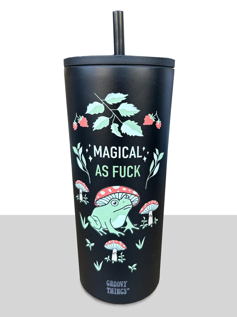 Groovy Things co Magical As Fuck Tumbler