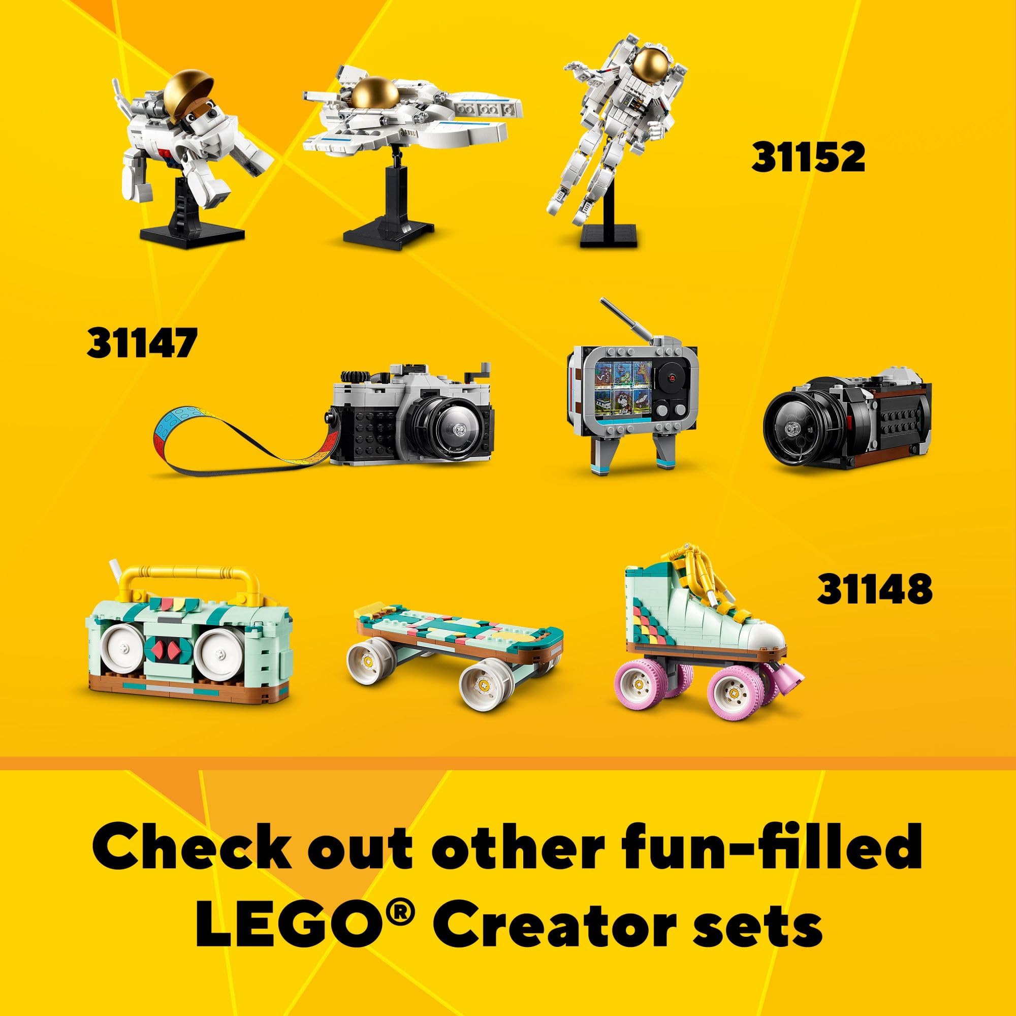LEGO Creator 3 in 1 Flowers in Watering Can Building Toy Set - Fun, Creative Activity for Kids, Girls and Boys, Ages 8+ - Options to Build Rain Boots or Birds - 31149