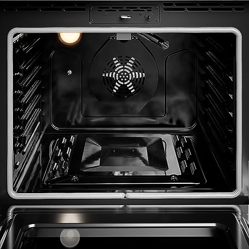 Kenmore Front Control Gas Range Oven with 5 Cooktop Burners, True Convection, Steam and Self Clean, Freestanding Stainless Steel Stove and Oven, 4.8 cu. ft. Capacity
