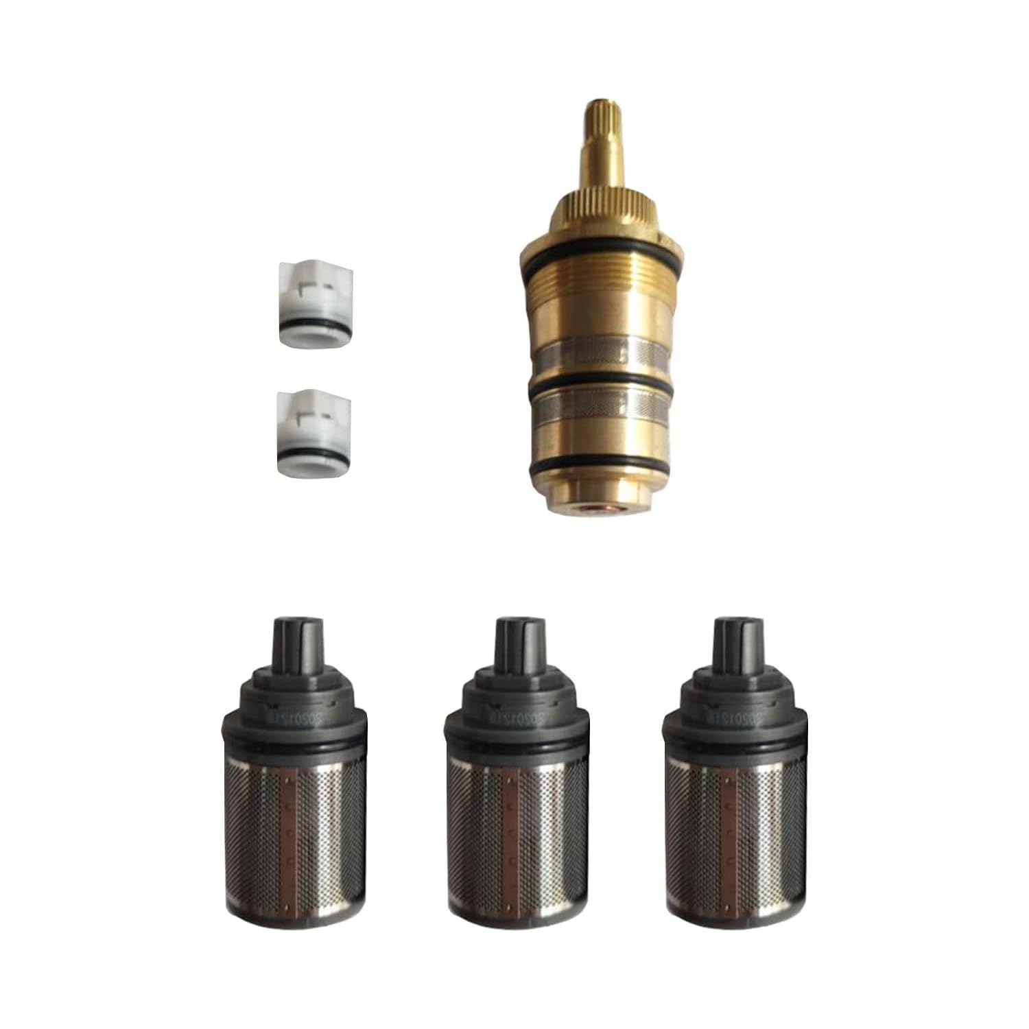 Push Button Diverter Shower Faucet Cartridge Replacement, Button Valve Temp. Cartridge, Check-valves, Button Cartridges Spare Parts for Enga Shower Body