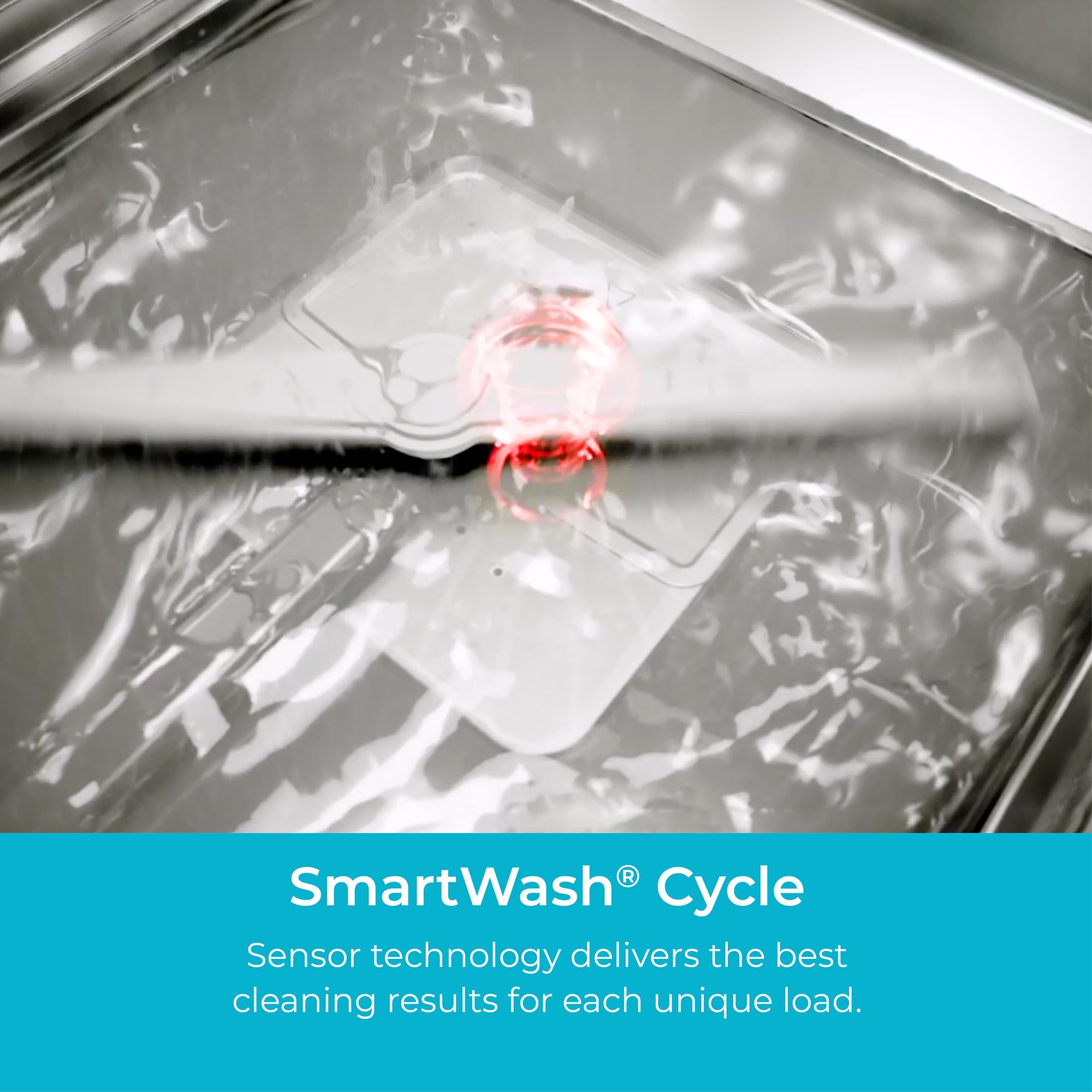 Kenmore 24" Built-In Stainless Steel Tub Dishwasher with SmartWash, UltraWash, SmartDry Plus, MoreSpace Adjustable Rack, Energy Star Certified, Fingerprint Resistant Stainless Steel