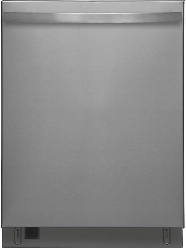 Kenmore 24" Built-In Stainless Steel Tub Dishwasher with EasyFlex 3rd Rack, SmartWash, UltraWash Plus, TurboDry, Adjustable Rack, Energy Star Certified, Fingerprint Resistant Stainless Steel