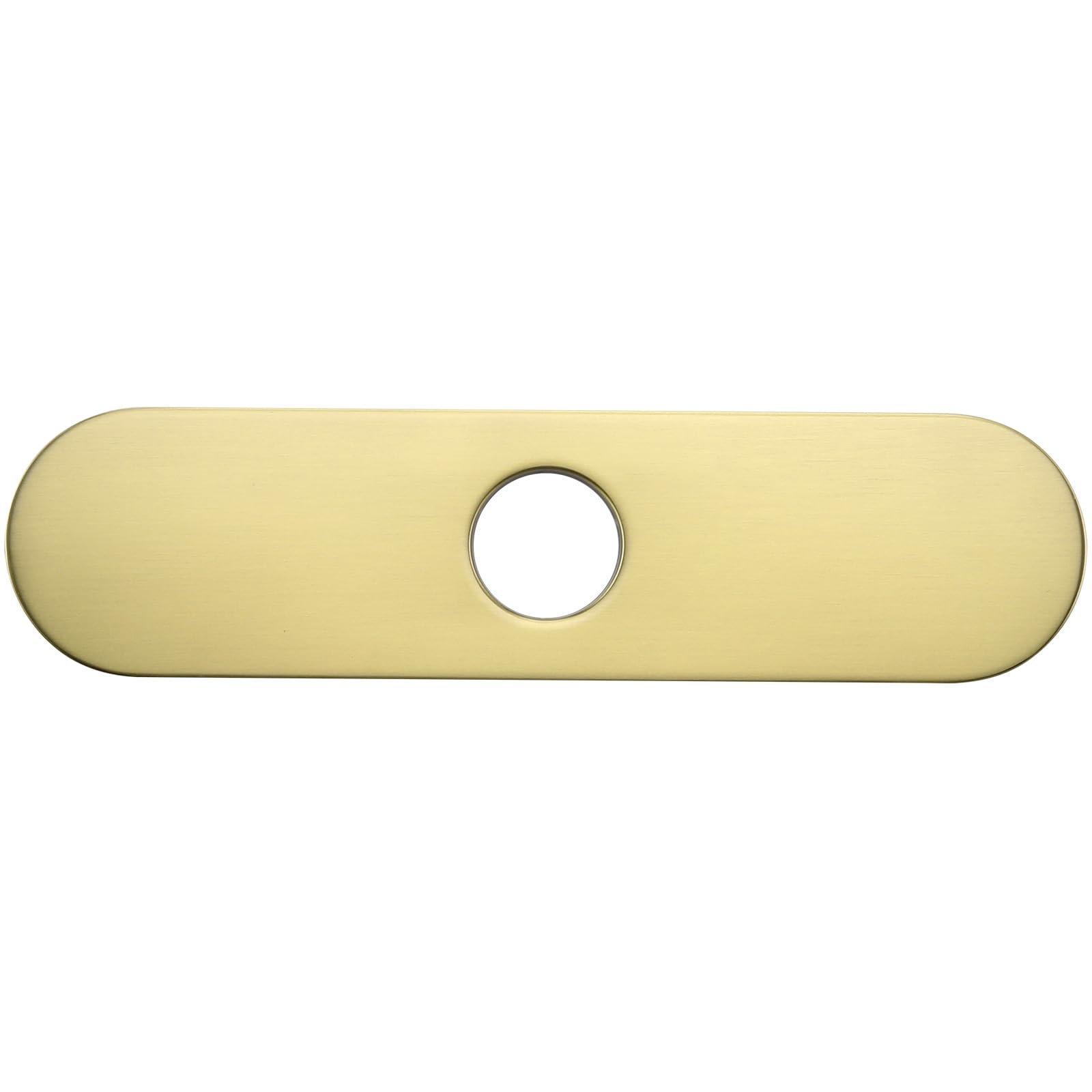 AguaStella ASD52CB Champagne Bronze Deck Plate 10 Inch Stainless Steel Escutcheon Plate