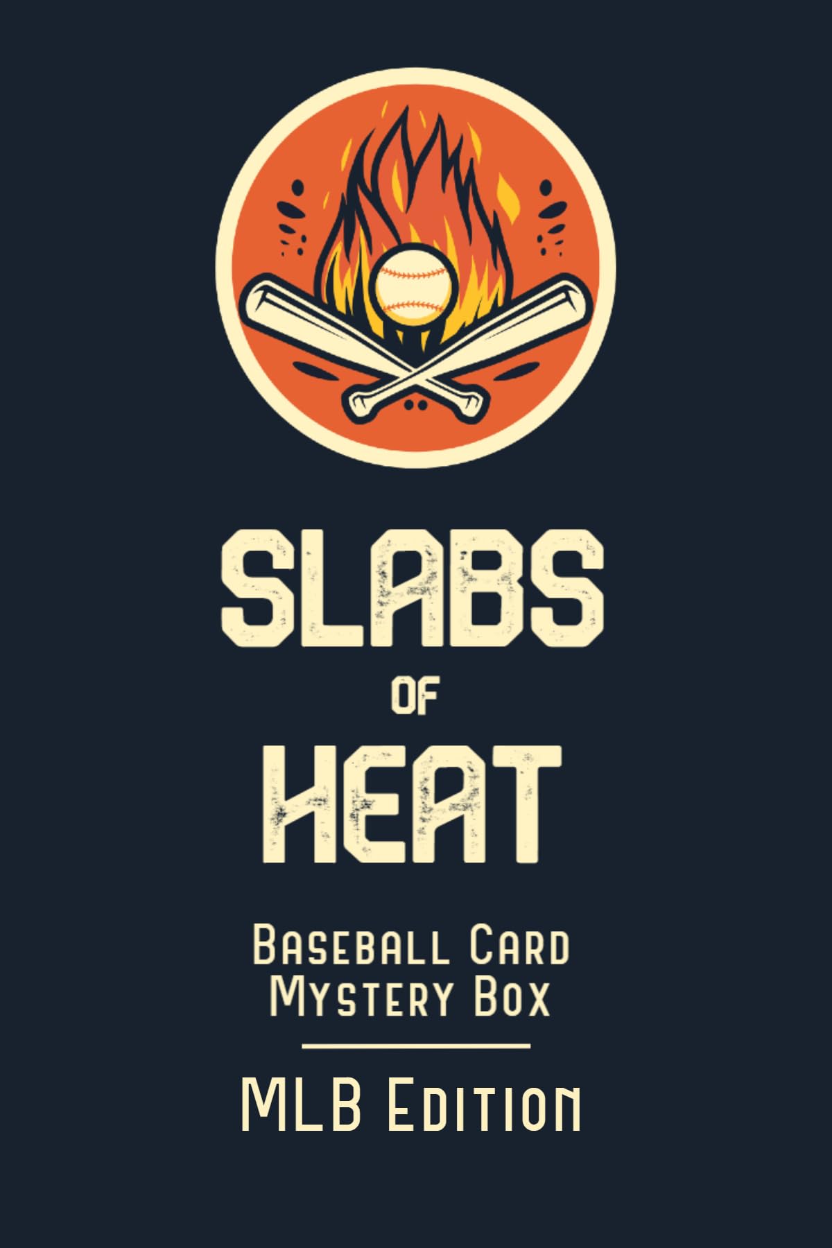 Three Graded Baseball Cards Gift Box: MLB Edition │Three Premium PSA/BGS Graded 10, 9.5 or 9 Cards │Potential Rookie Autographs & Numbered RC Refractors│Gift for Baseball Fans│by Slabs of Heat