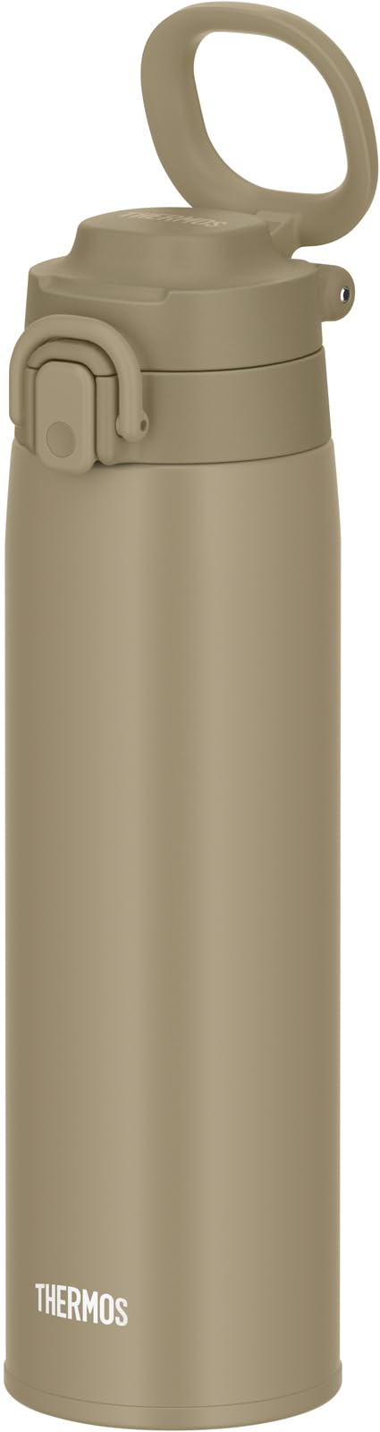 Thermos JOS-750 BE Vacuum Insulated Portable Mug with Carry Loop 25.5 fl oz (750 ml), Beige