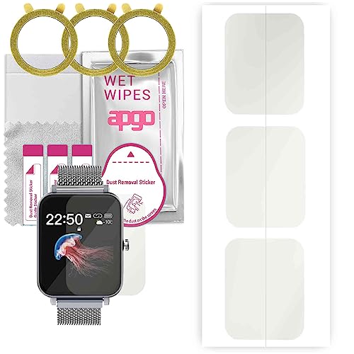 apgo 3x Hydrogel Matte Screen Protector for Havit H1103A, Hydrogel Film, Flexible, Soft TPU with positioning layer easy installation