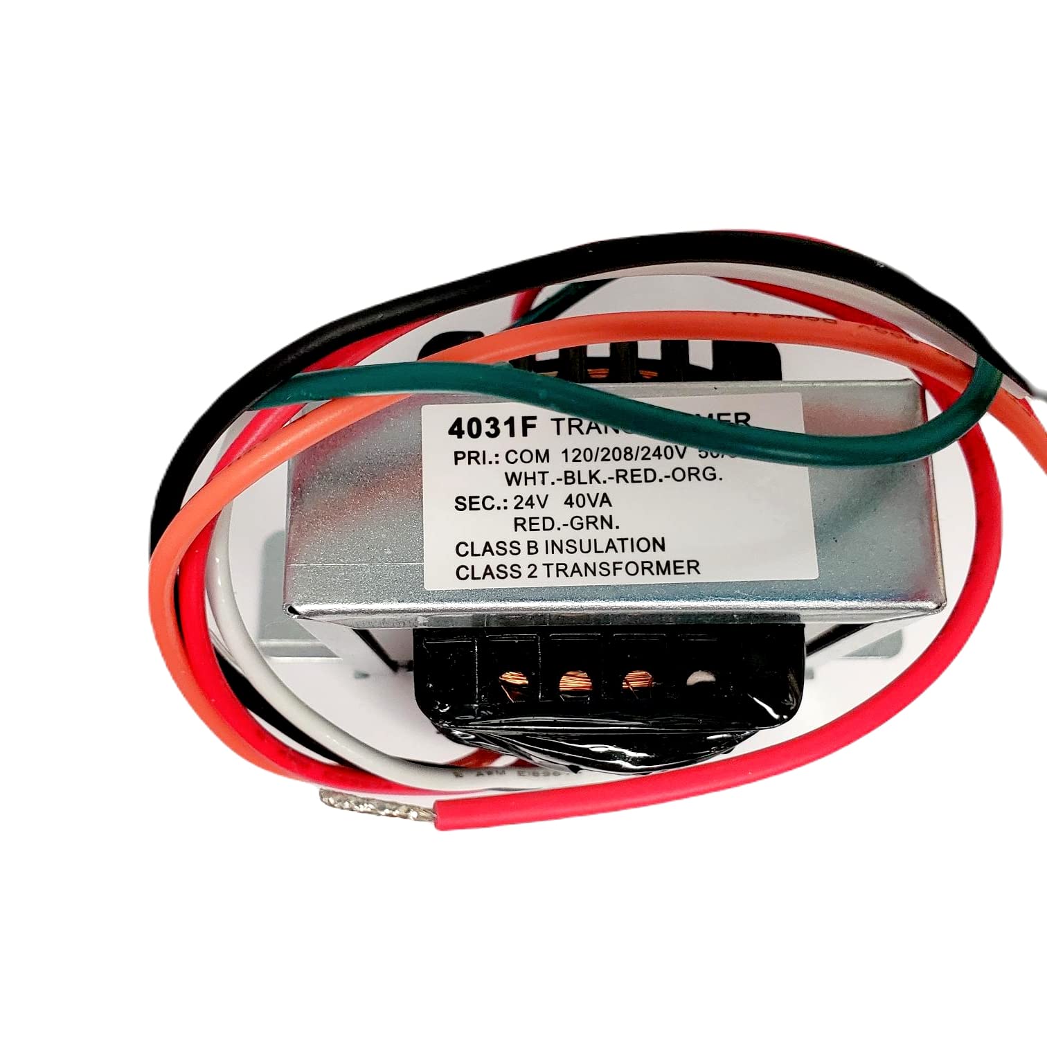 4031F Transformer 120/208/240v, 50/60 Hz, compatible with Ring, Ring 2, Ring Pro, Nest Skybell, and Enfy Doorbells. Nest, Ecobee, and Sensi Smart Thermostat