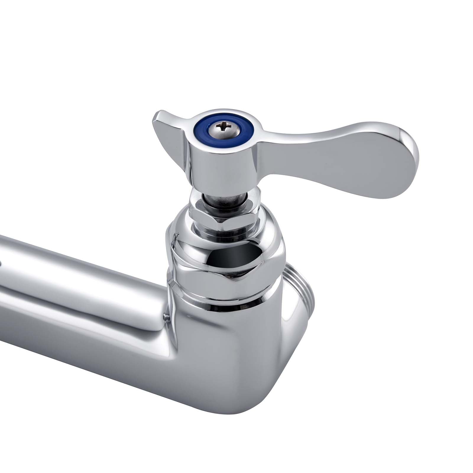 APLWY Brass 002713-40 Cold Side Handle Stem Assembly Replacement Fits All T&S Brass All Faucets, Blue, 1 Pcs