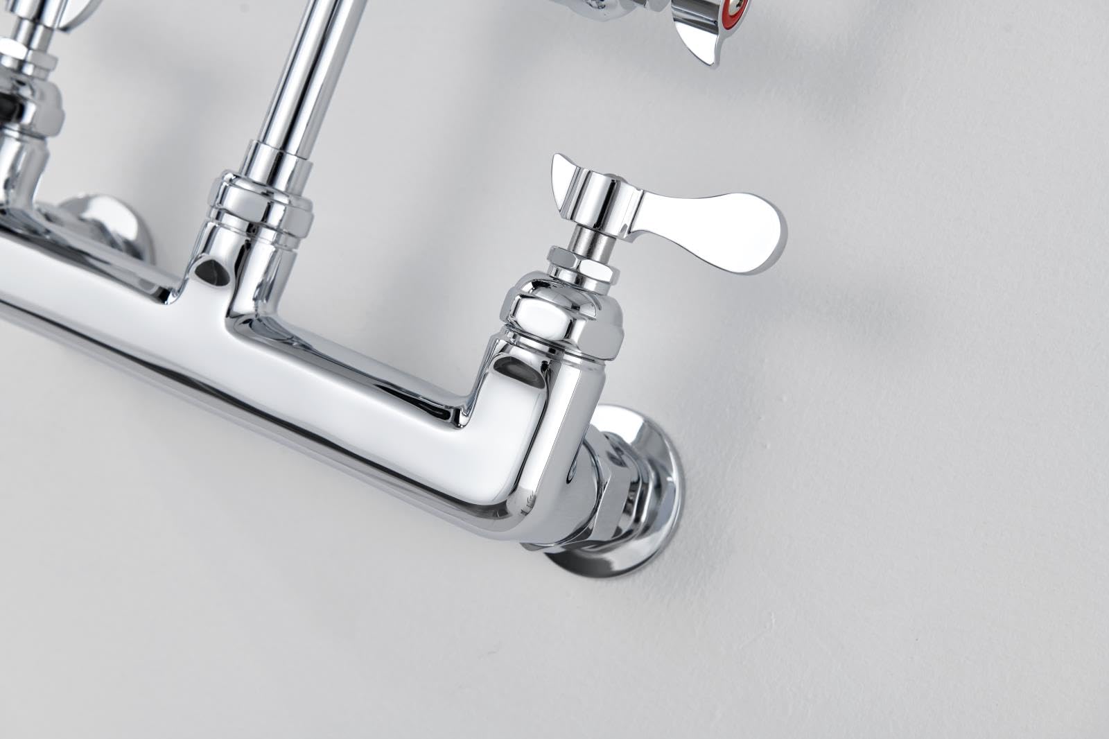 APLWY Brass 002713-40 Cold Side Handle Stem Assembly Replacement Fits All T&S Brass All Faucets, Blue, 1 Pcs