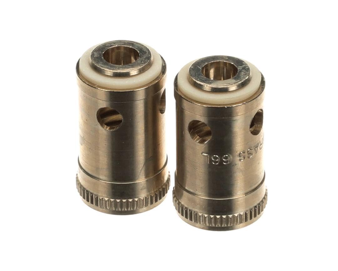 T&S Brass Removable Insert, Cold (Left Hand) Eterna Cartridge, Pack of 2 000789-20M