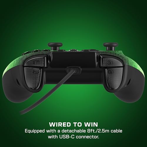Turtle Beach REACT-R Wired Game Controller – Officially Licensed for Xbox Series X & S, Xbox One, and Windows 10|11 PC’s – Pixel