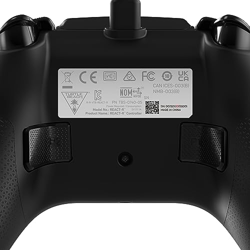Turtle Beach REACT-R Wired Game Controller – Officially Licensed for Xbox Series X & S, Xbox One, and Windows 10|11 PC’s – Pixel