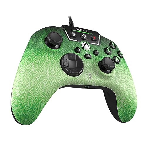 Turtle Beach REACT-R Wired Game Controller – Officially Licensed for Xbox Series X & S, Xbox One, and Windows 10|11 PC’s – Pixel