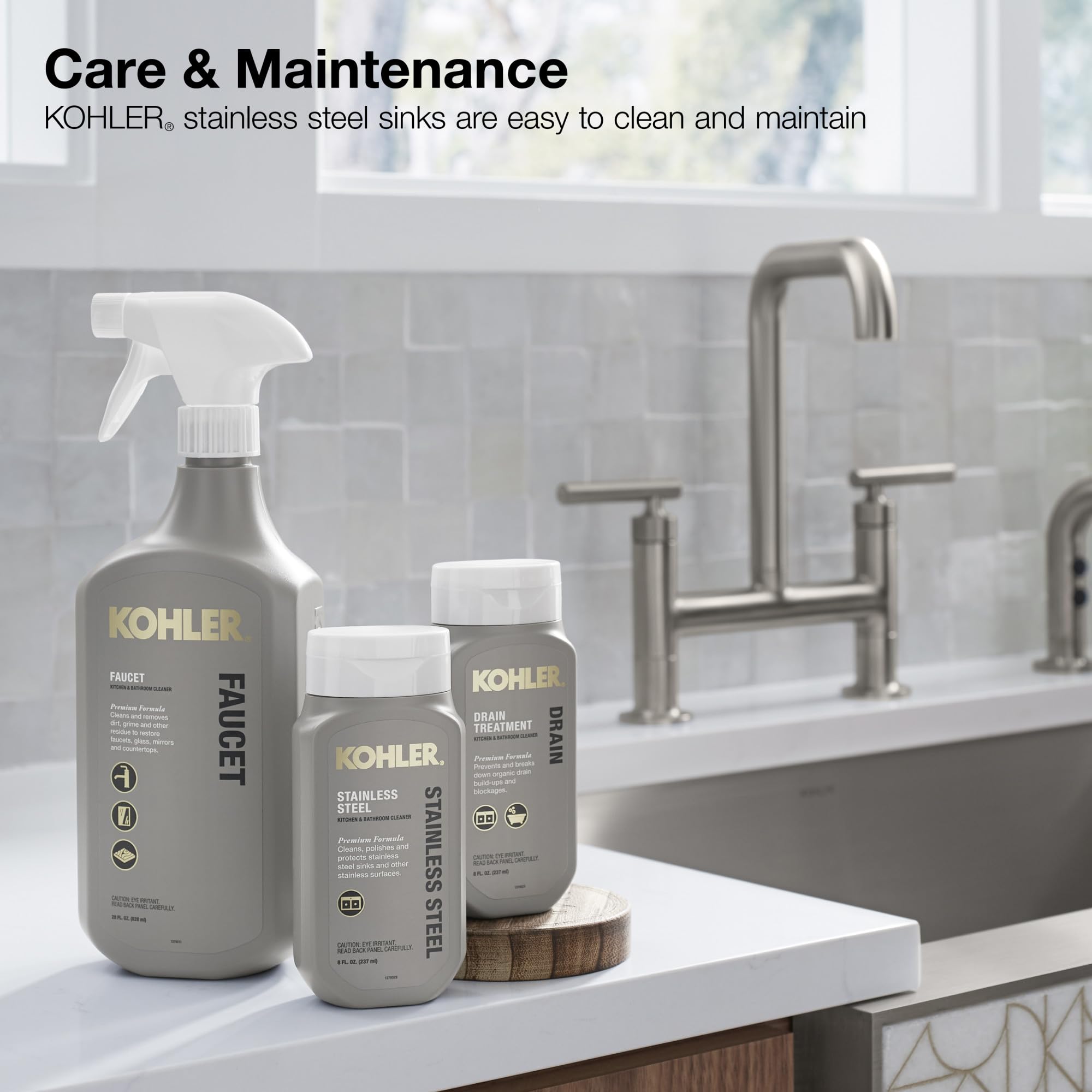 KOHLER CONTEMPORARY AIR GAP - BODY & COLLAR CAP