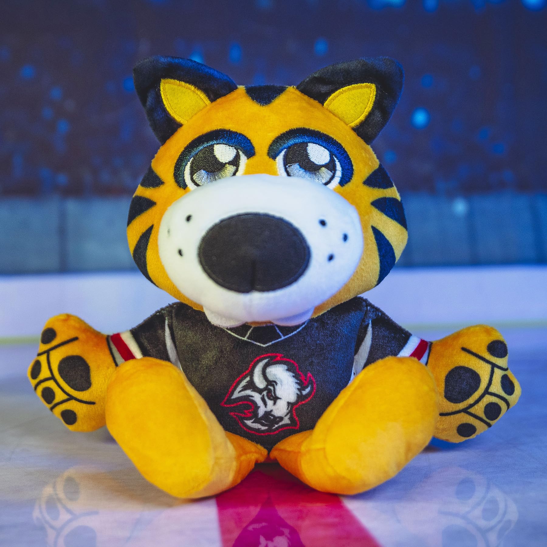 Bleacher Creatures Buffalo Sabres Sabretooth 8" NHL Kuricha Mascot Sitting Plush - Soft Chibi Inspired Mascot