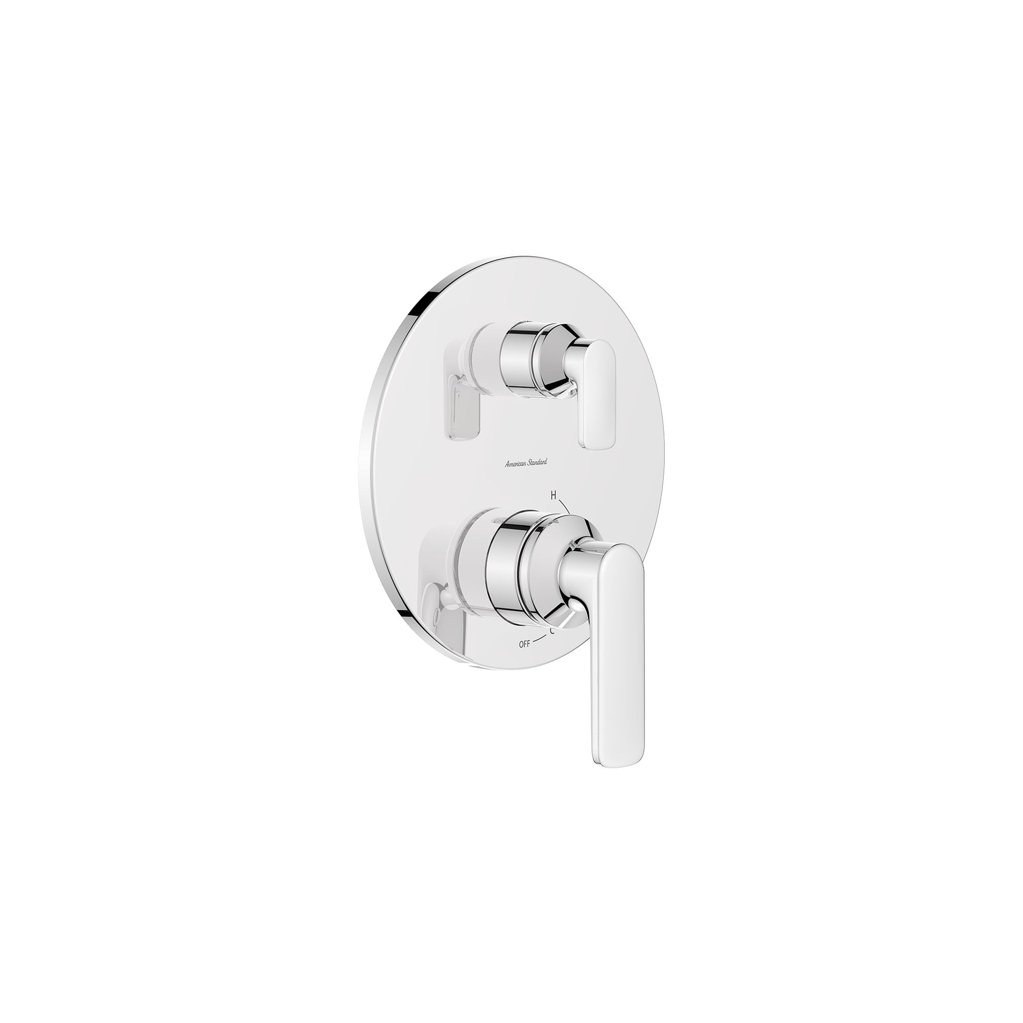 American Standard TU061740.002 Aspirations 2-Handle Pressure Balance Valve Trim Kit with Integrated Diverter, Chrome