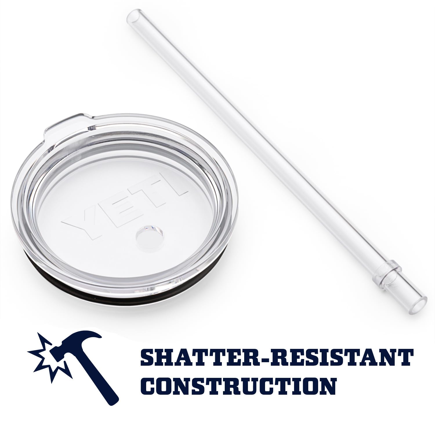 YETI Rambler 26 oz Straw Cup, Vacuum Insulated, Stainless Steel with Straw Lid, Camp Green