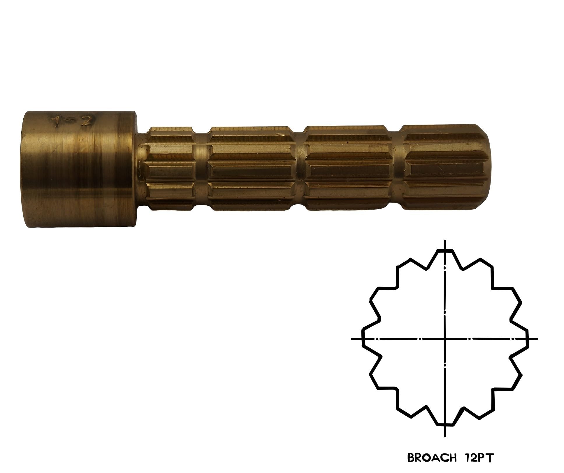 ALITZ Compatible with Pfister faucet stems with a 12-point broach. 2.5-inch female brass stem extension for shower valves. Includes 10-24 screw for secure installation.
