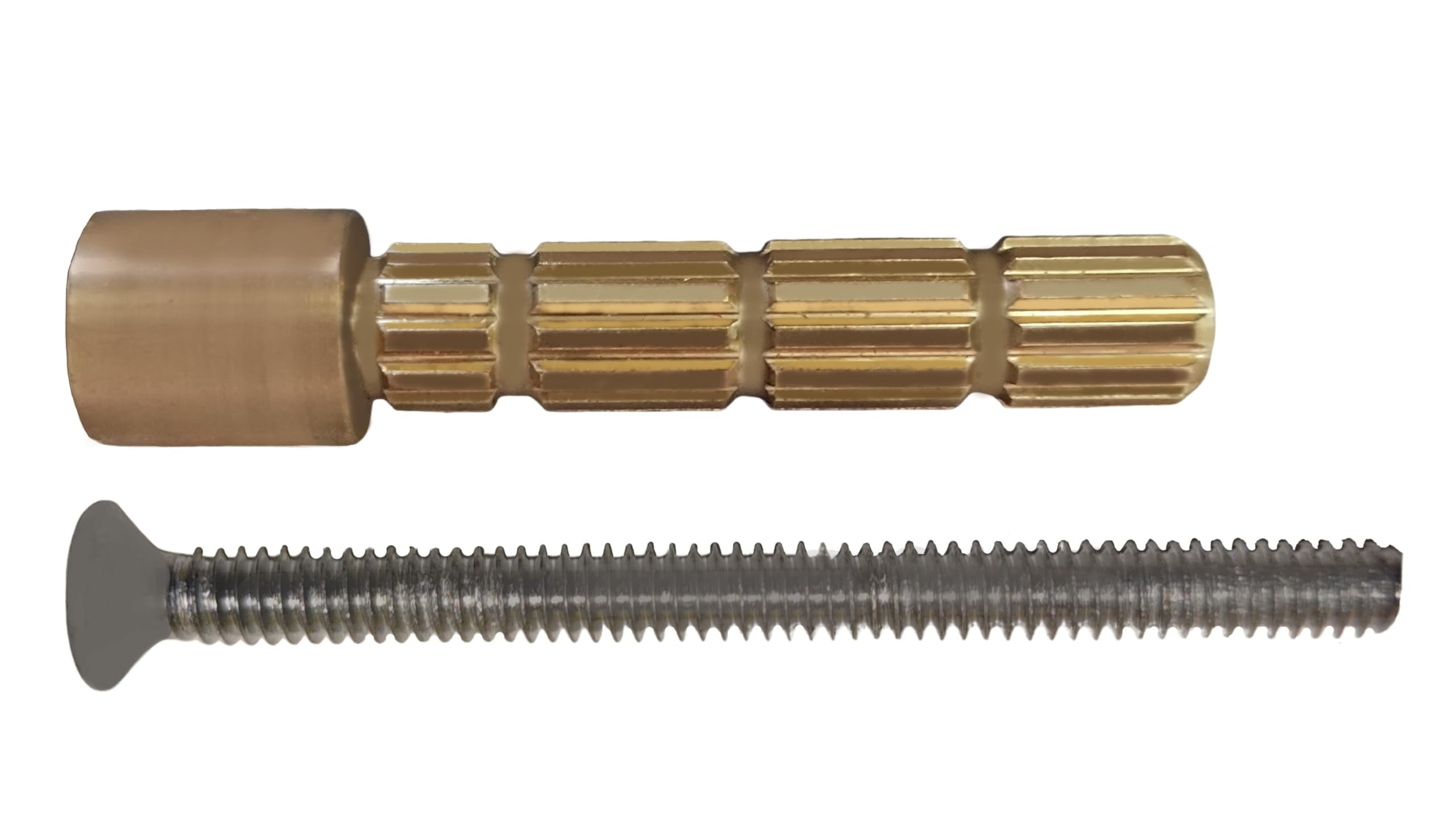 ALITZ Compatible with Pfister faucet stems with a 12-point broach. 2.5-inch female brass stem extension for shower valves. Includes 10-24 screw for secure installation.