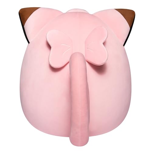 Squishmallows Pokemon 14-Inch Clefairy Plush - Add Clefairy to Your Squad, Ultrasoft Stuffed Animal Medium Plush, Official Kelly Toy Plush