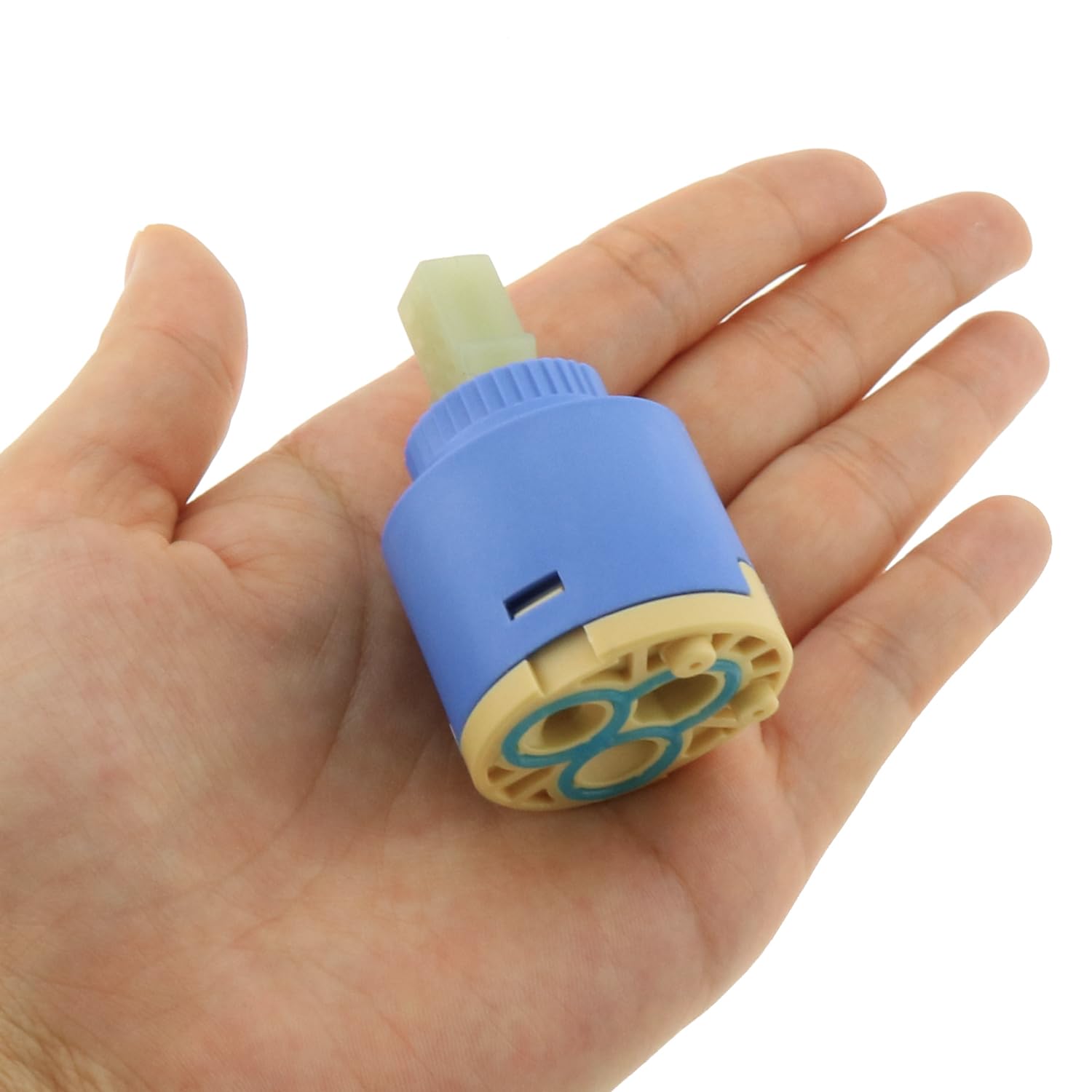 35 Ceramic Faucet Valve DGZZI 35mm Ceramic Faucet Cartridge for Single Handle Kitchen Basin Faucet Part, Ceramic Faucet Valve