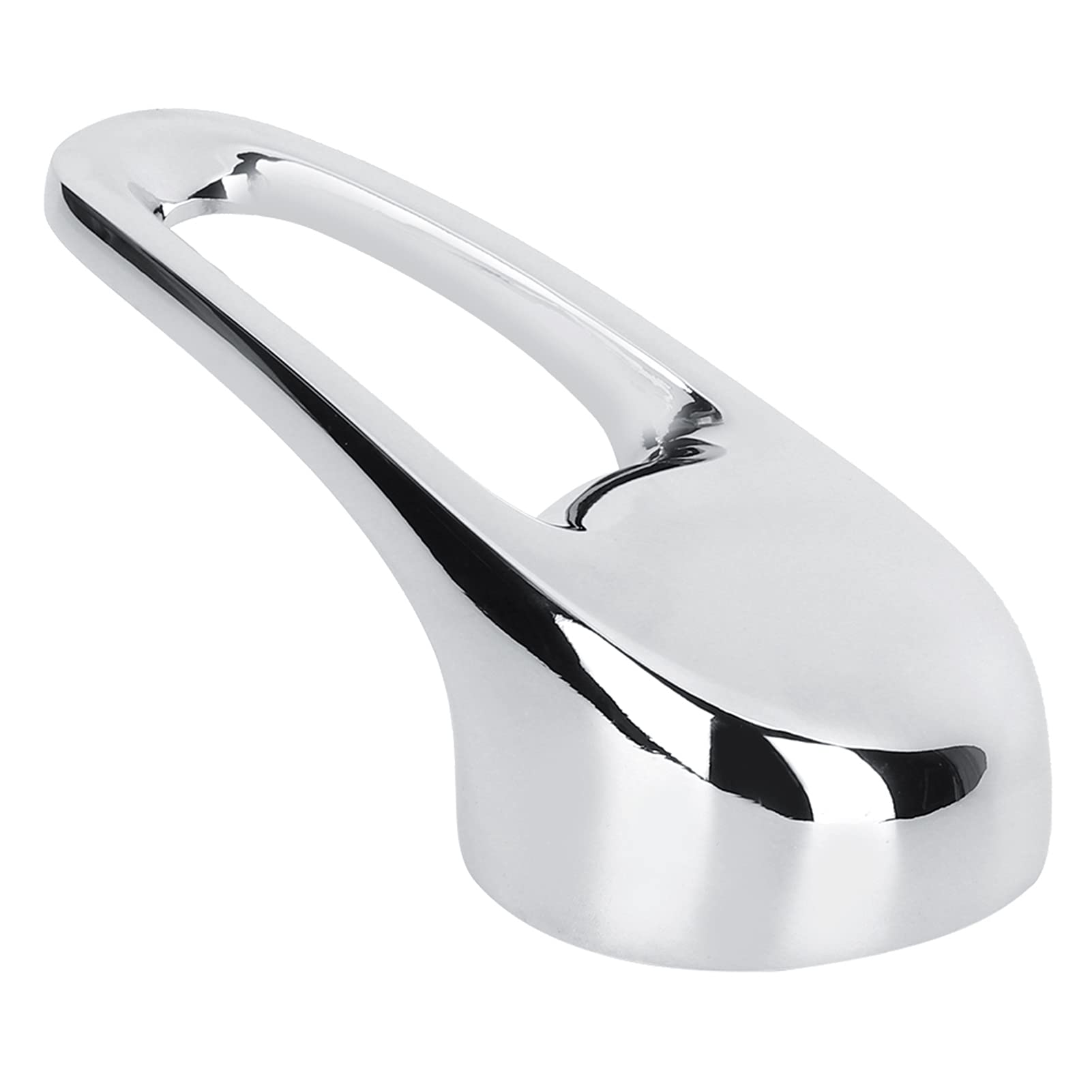 Tap Lever Handle, Faucet Handle Chrome Plated Zinc Alloy Bathroom Single Lever Faucet Handle Replacement for 35mm Valve Core Bathroom, Faucet Handles