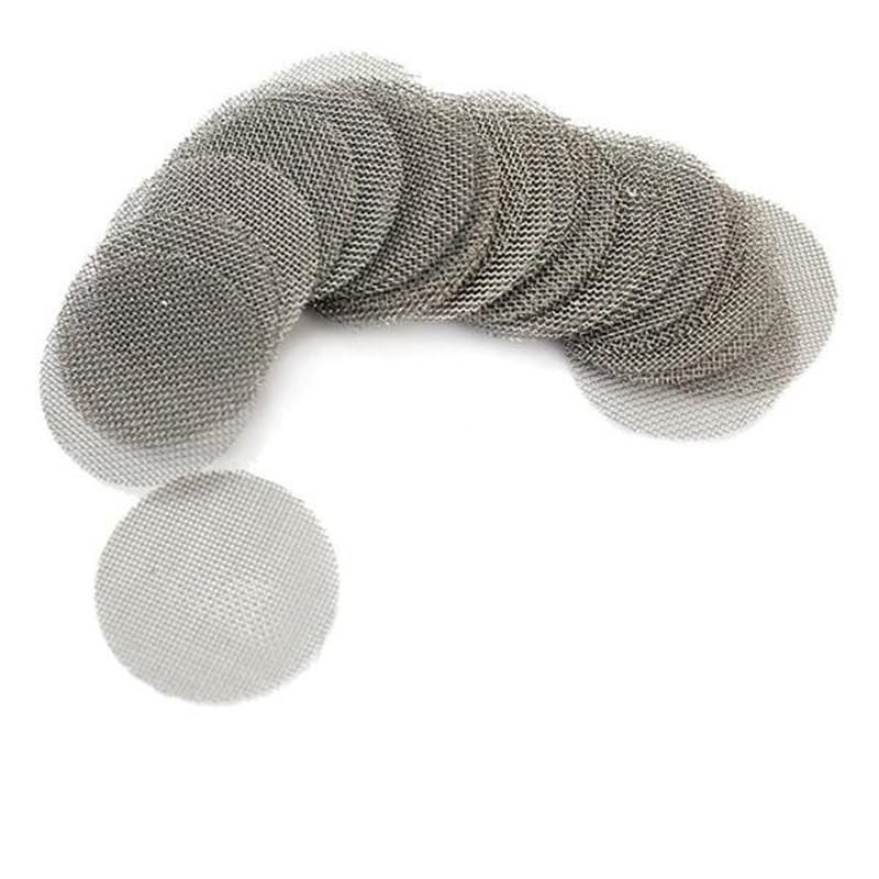 100pcs Faucet Screen Replacement Faucet Aerator Screen Faucet Aerator Stainless Steel 3/4" (0.75"/19.05mm)