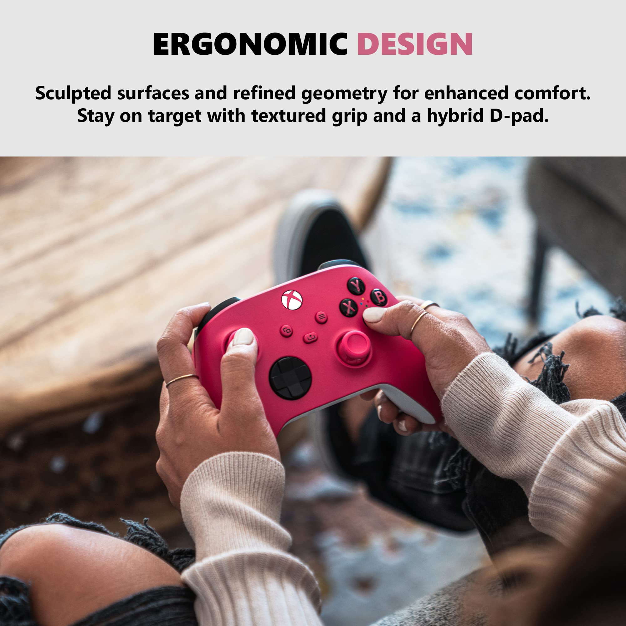 Xbox Core Wireless Controller β Deep Pink (Renewed Premium)