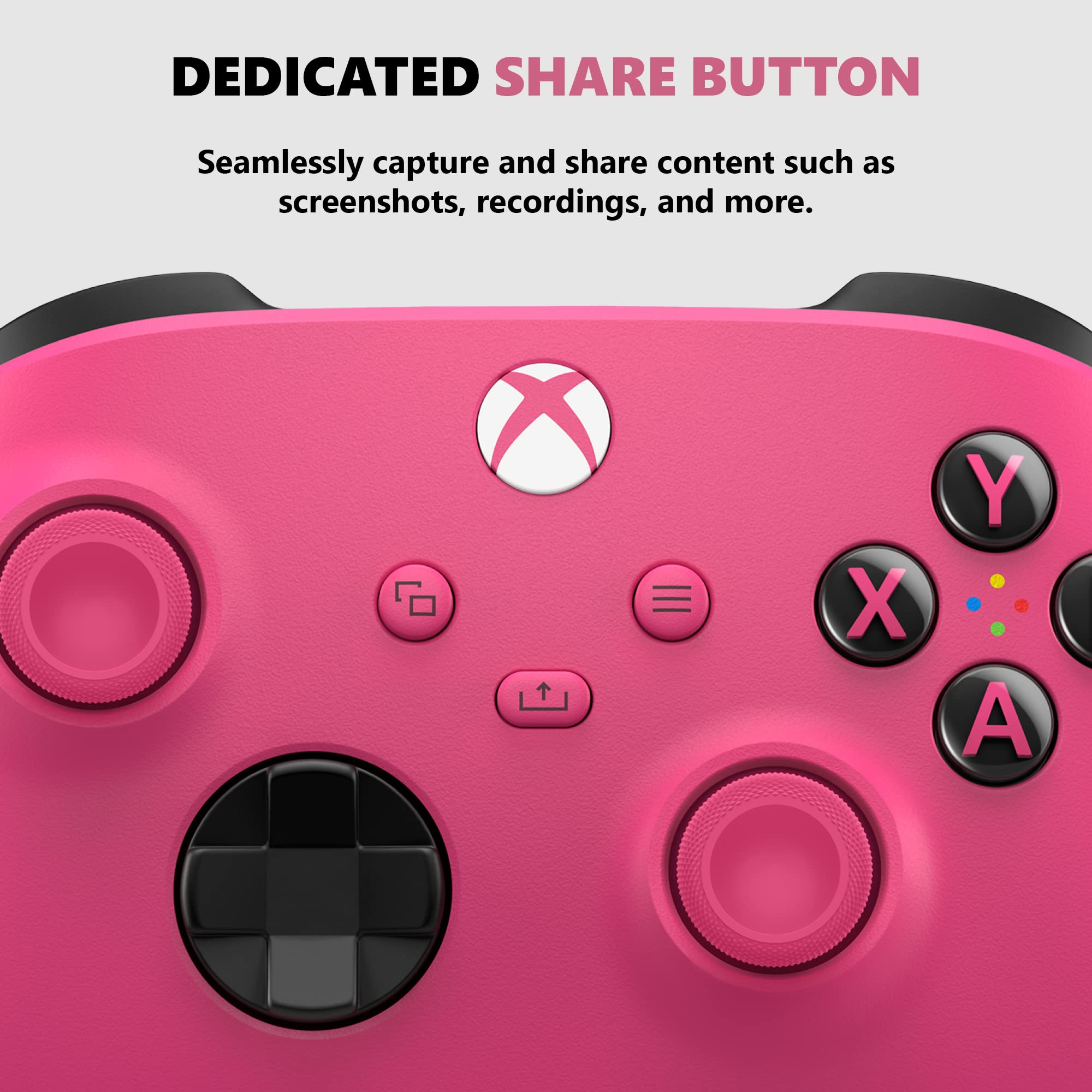 Xbox Core Wireless Controller β Deep Pink (Renewed Premium)