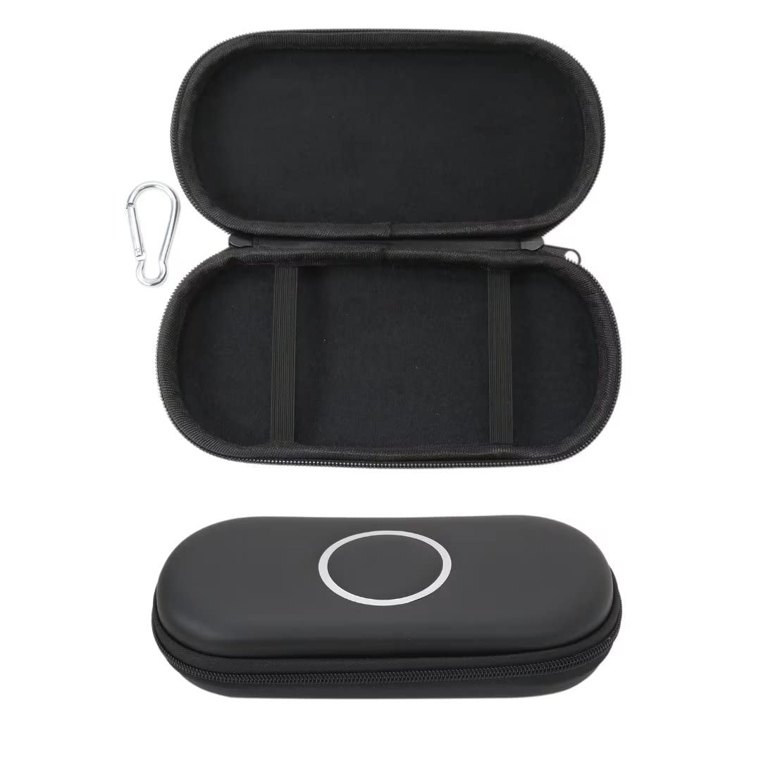 Black Case Bag For Sony PSP 1000 2000 3000, Protective Case Game Pouch Holder Protect for PSP Console From Dust, Shock and Scratches