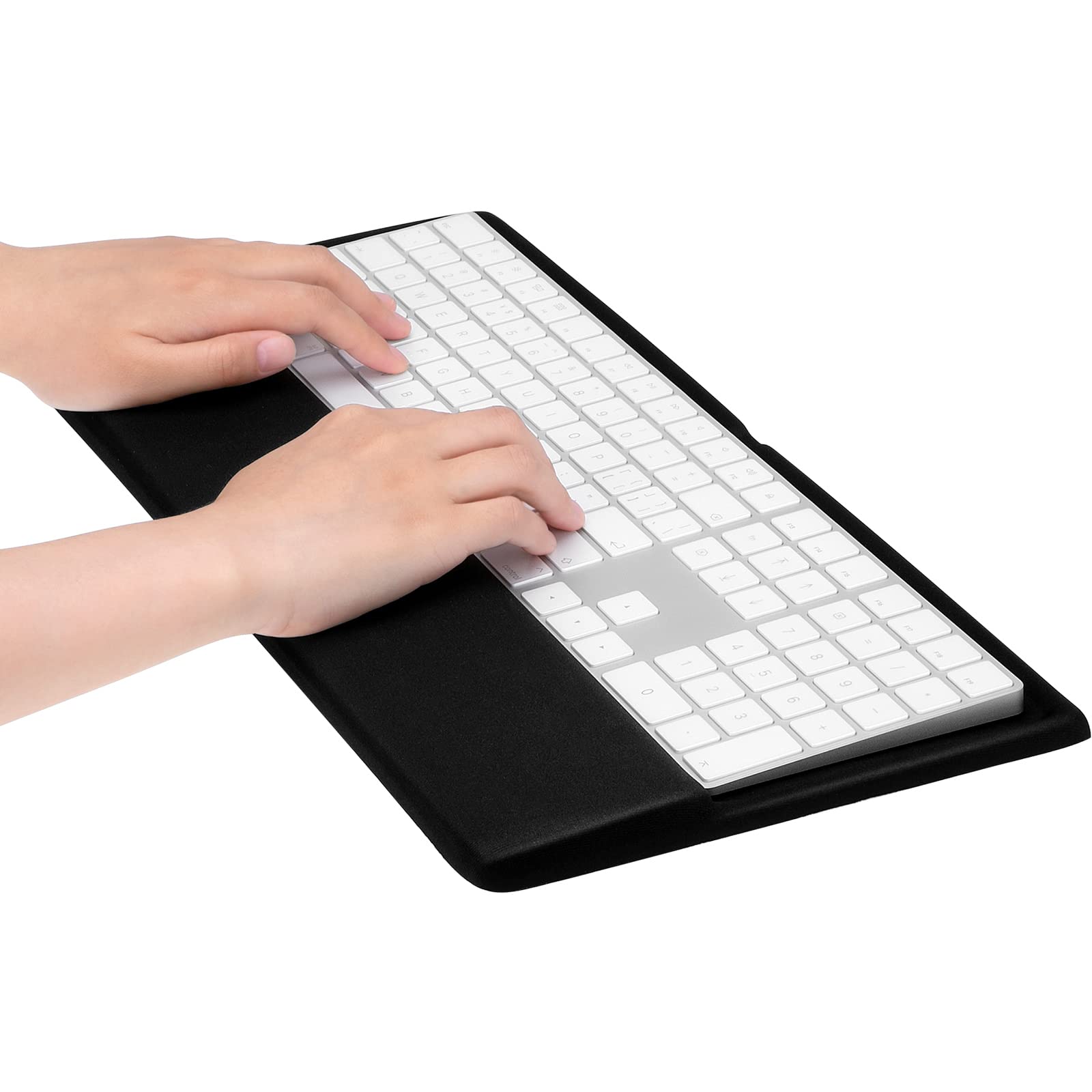 Keyboard Wrist Rest for Pad Wrist Rest Stand Compatible with Wireless Keyboard with Numeric Keypad for Easy Typing(Compatible with Magic Keyboard 2 with Numeric Keypad, MQ052LL/A)