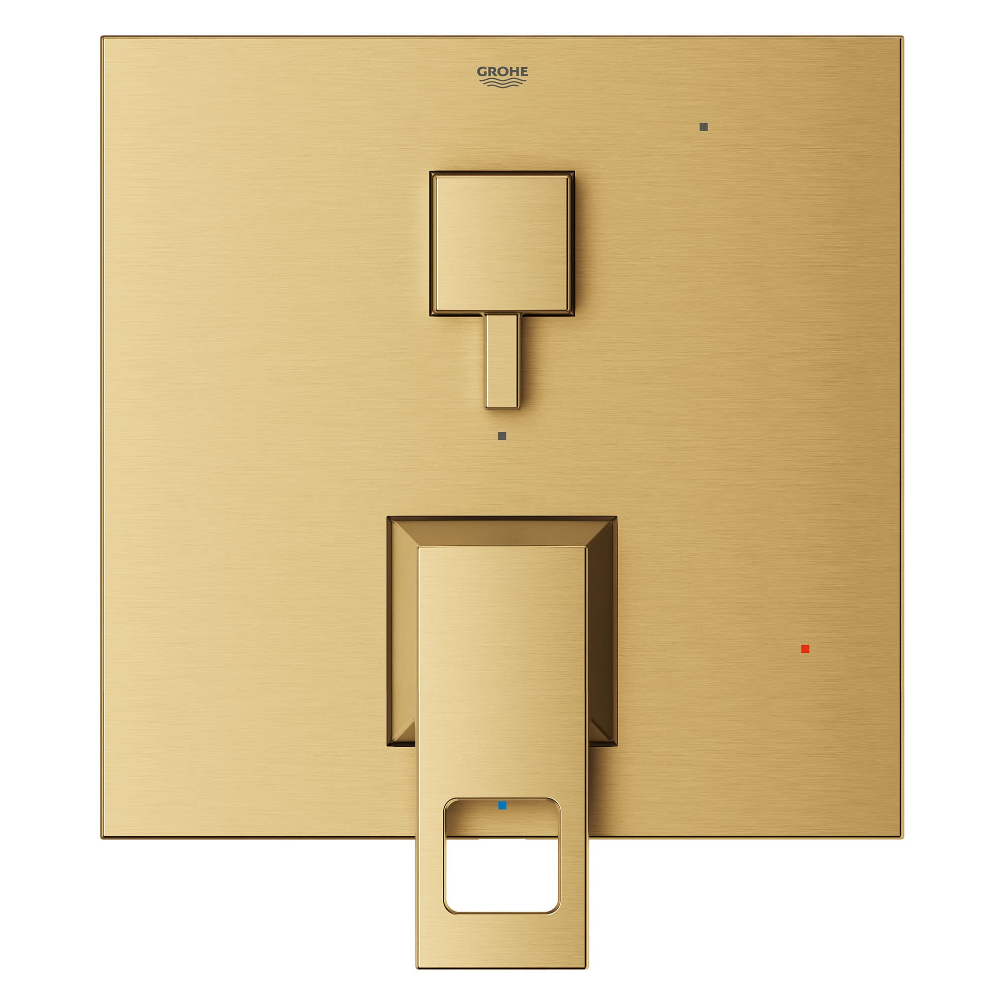 GROHE 29422GN0 Eurocube Valve Trim, Brushed Cool Sunrise