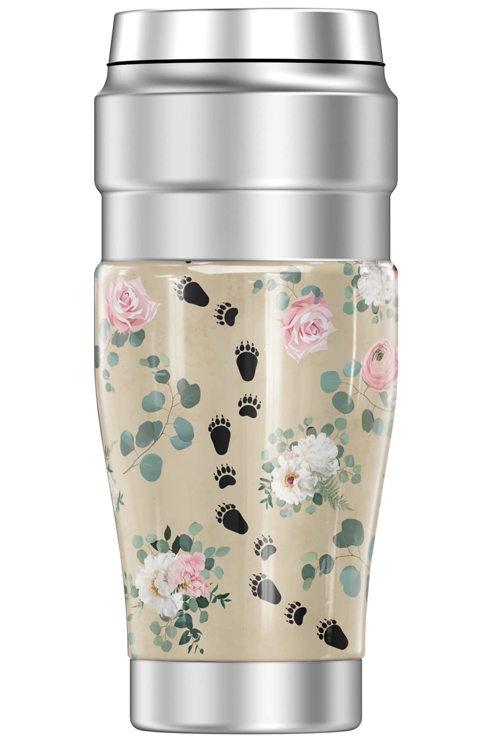 Mama Bear OFFICIAL THERMOS STAINLESS KING Stainless Steel Travel Tumbler, Vacuum insulated & Double Wall, 16oz