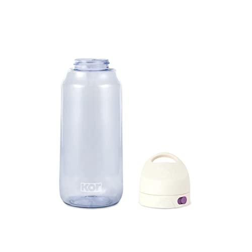 KOR Union - 34oz Clear Body with Tofu and Violet Lid