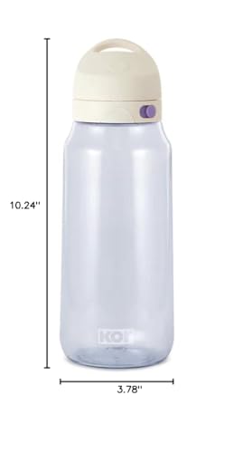 KOR Union - 34oz Clear Body with Tofu and Violet Lid