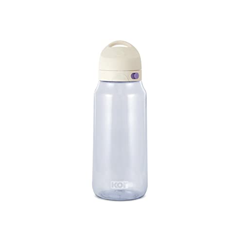 KOR Union - 34oz Clear Body with Tofu and Violet Lid