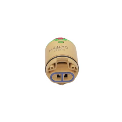 HK-40 (JH01GJ) Faucet Cartridge Replacement 40mm Diameter Shower Cartridge, Yellow, Red, Green