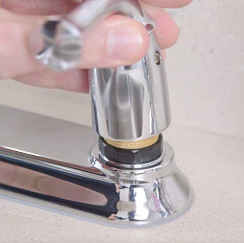 MOEN 1224 Replacement Faucet Cartridge Kit, Fits Most Double Handle Moen Faucets and Tub/Showers, Solid Brass, 1 Pack